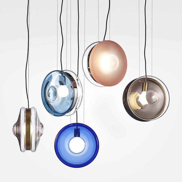 Modern Artistic Glass Pendant LightsAdd a contemporary touch to your s ...
