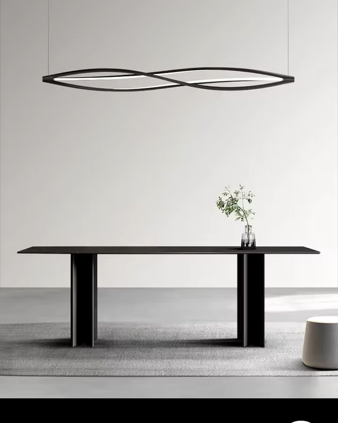 Slim Infinity LED Pendant Light - Modern Minimalist Design – Wadi Home