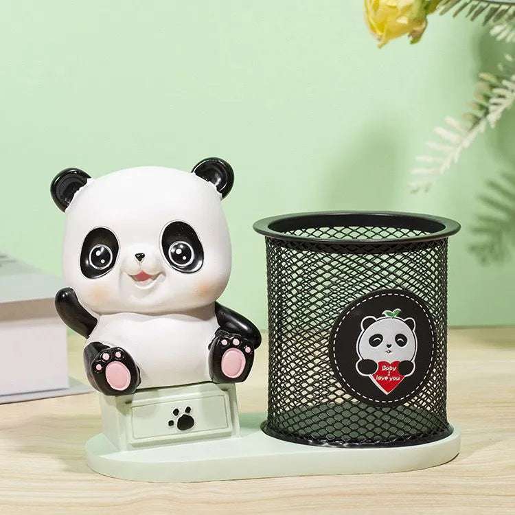 Panda Desk Organizer | Cute Office Decor – Wadi Home
